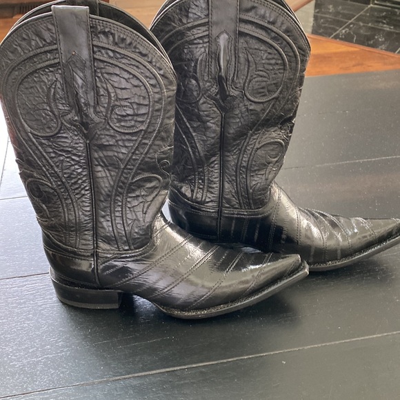Forastero | Shoes | Forastero Eel And Leather Cowboy Boots Mens Size 6 ...